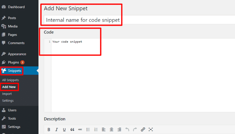 Add PHP Code Snippets Addicted2Web